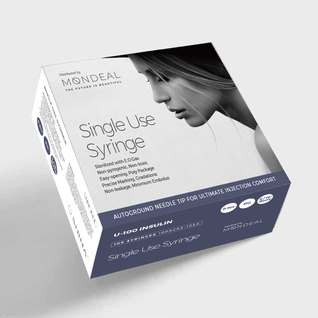 Mondeal Micro Toxin Syringe 0.3cc 31G | Ultra Fine – MONDEAL AU